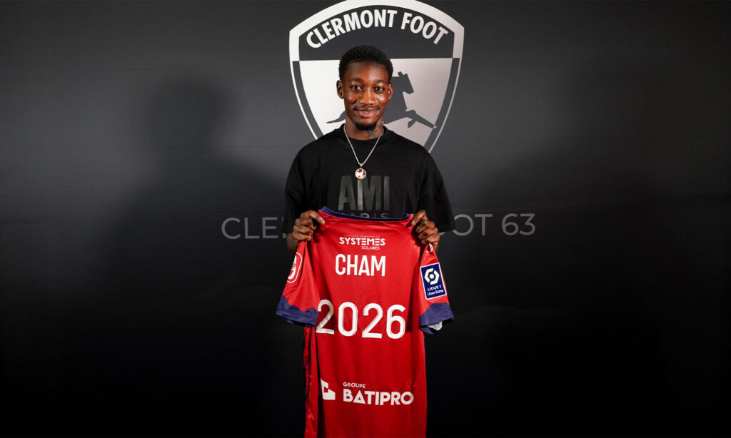 Muhammed Cham prolonge avec le CF63 - Clermont Foot