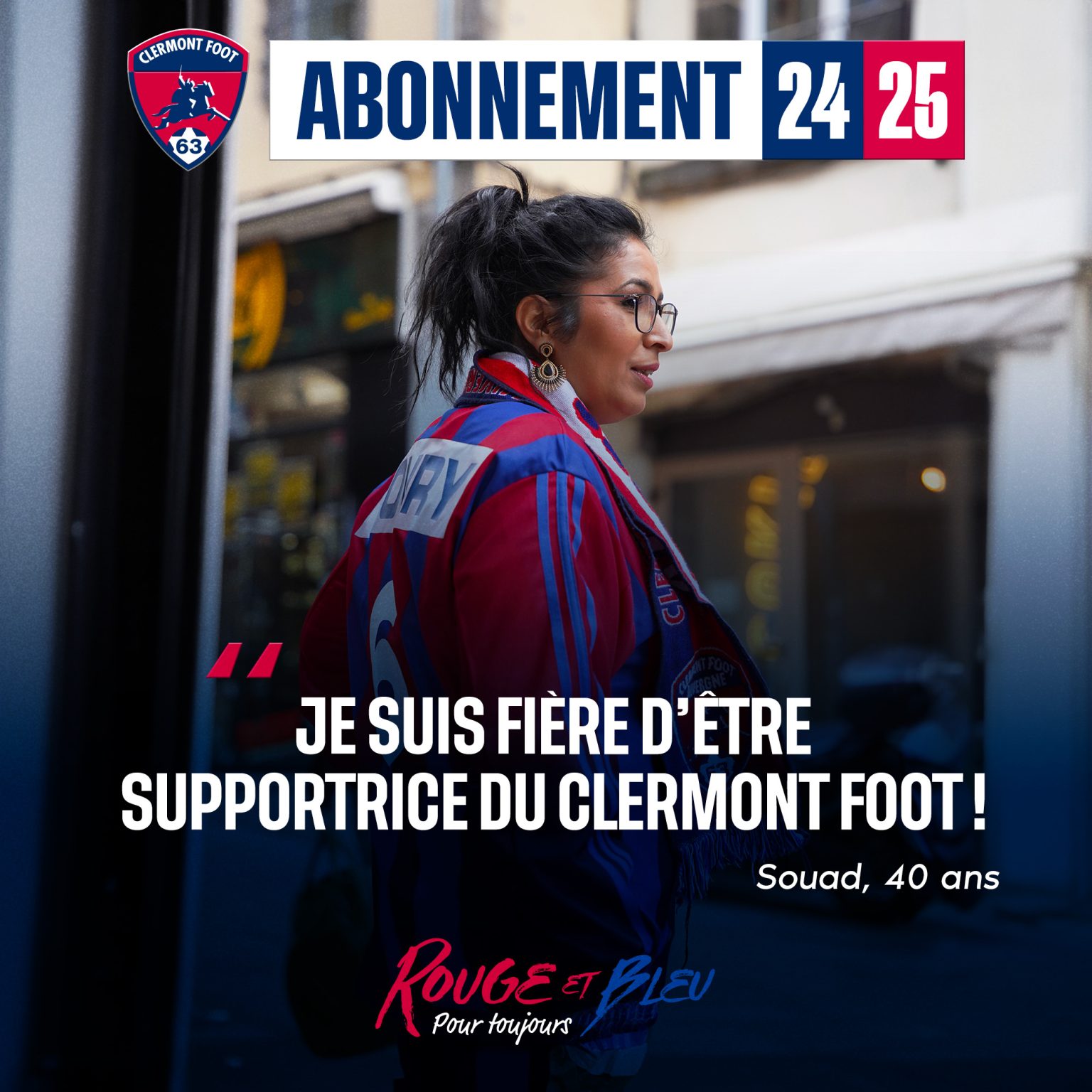 Ethan Kena Kabeya, nouveau joueur du Clermont Foot 63 - Clermont Foot