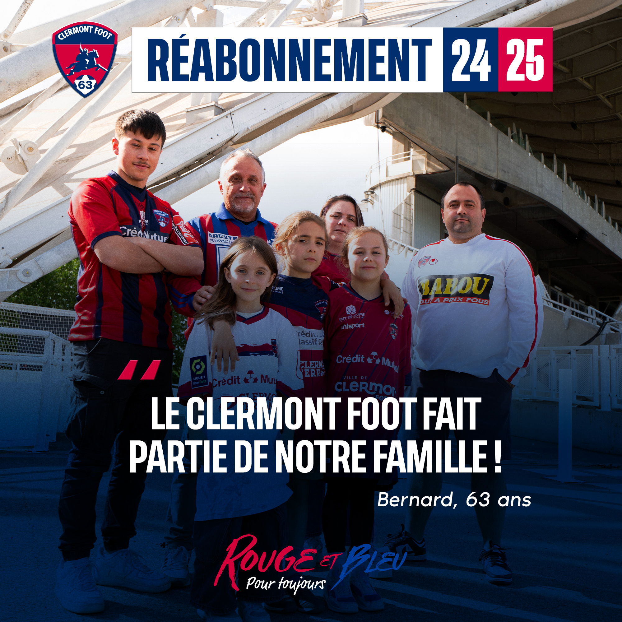 Communiqué : Jauge à 5000 - Clermont Foot
